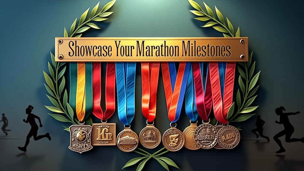 Best Metal Holder for Medals to Display Marathon Achievements – Vorlich ...