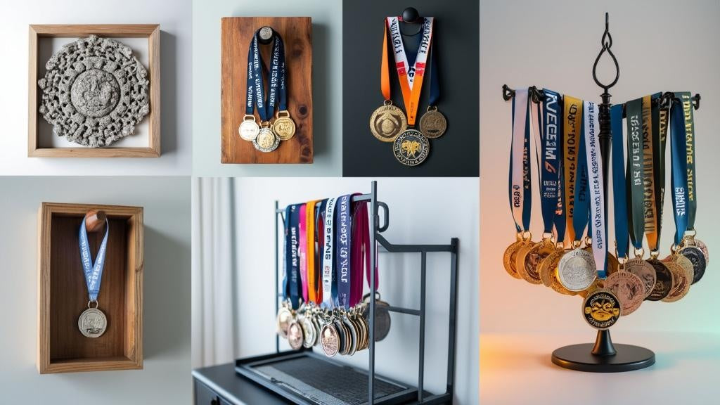 Unique Race Medal Display Ideas for Endurance Athletes – Vorlich Technology
