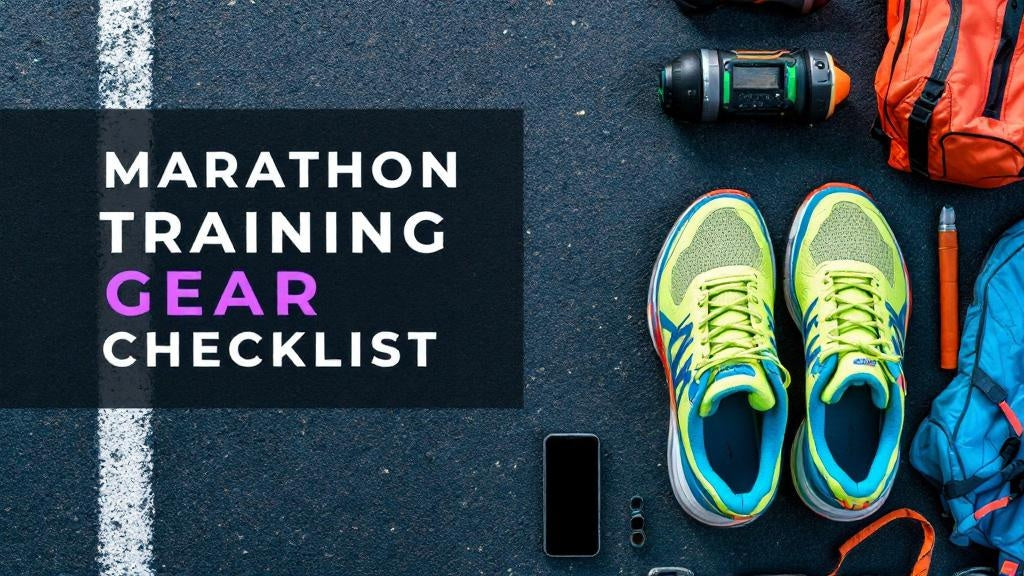 Marathon Training Gear Checklist for Race Prep – Vorlich Technology